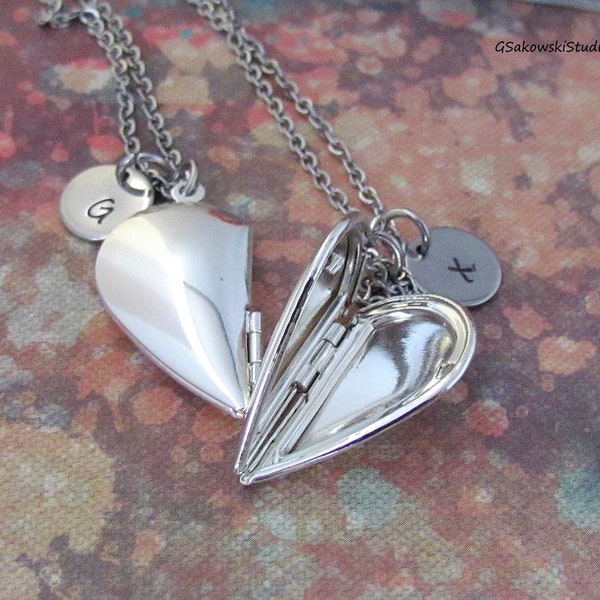 Long Locket Necklace - Etsy