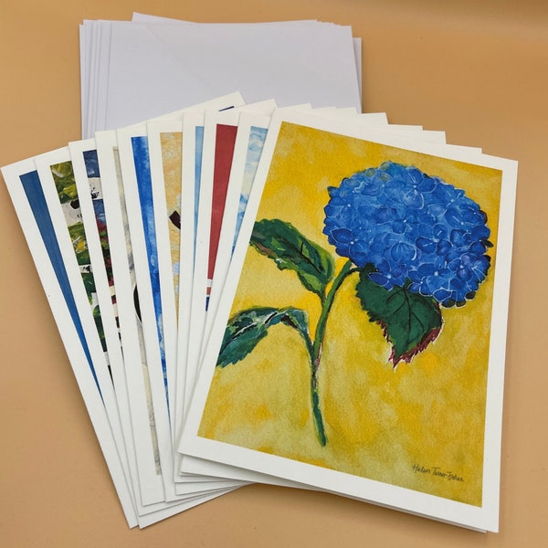 Greeting Cards Acrylic Painting - Etsy