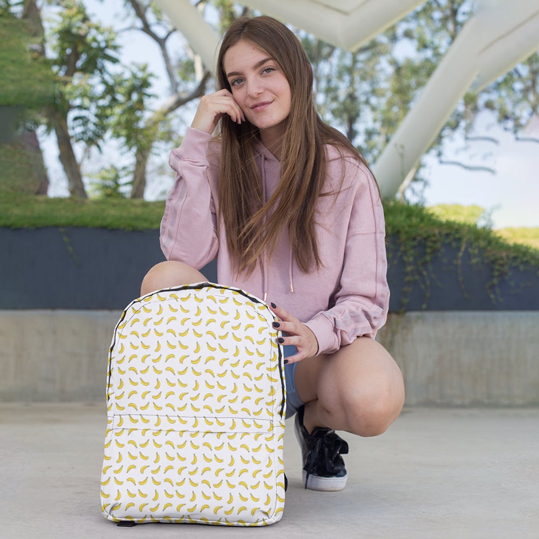 Banana Backpack Classic Canvas Backpack Banana Backpack for Kids and ...