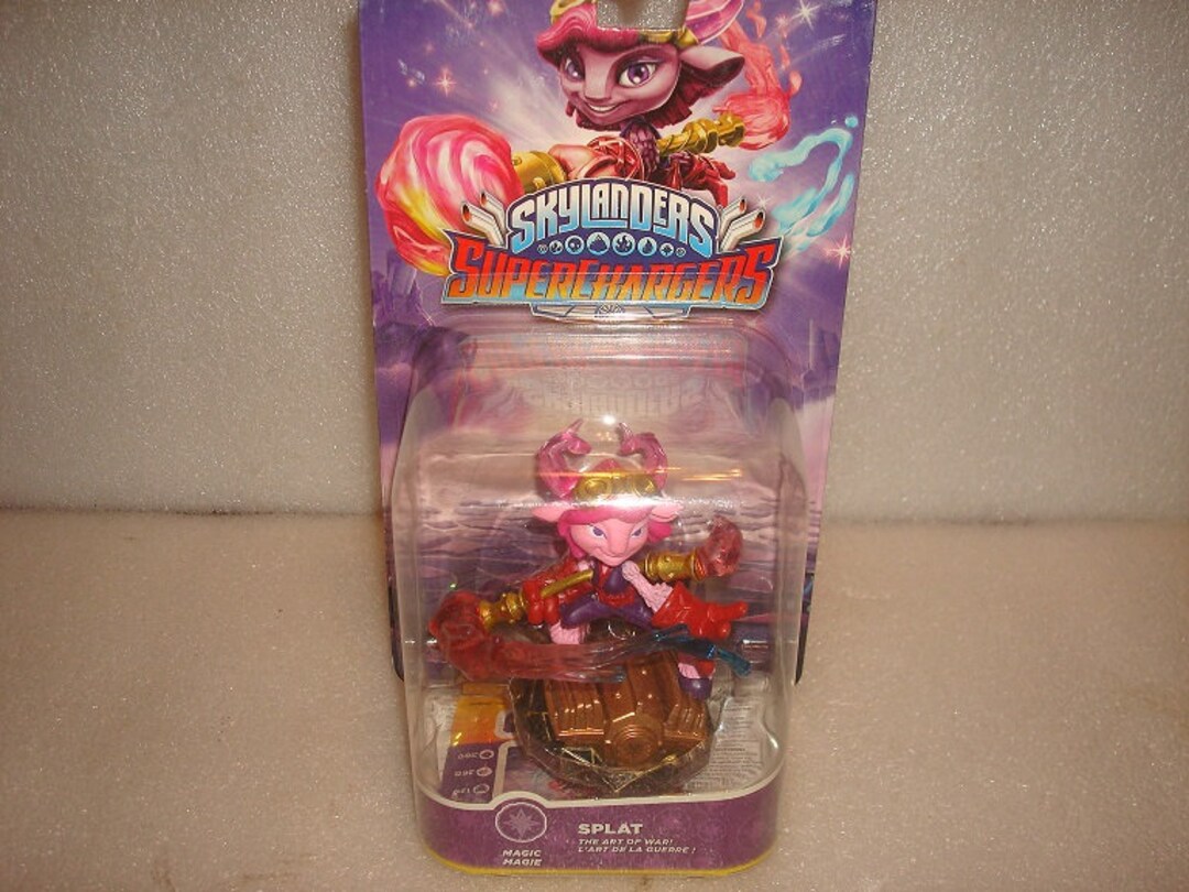 Skylanders Super Chargers SPLAT Video Game Action Figure NOS - Etsy