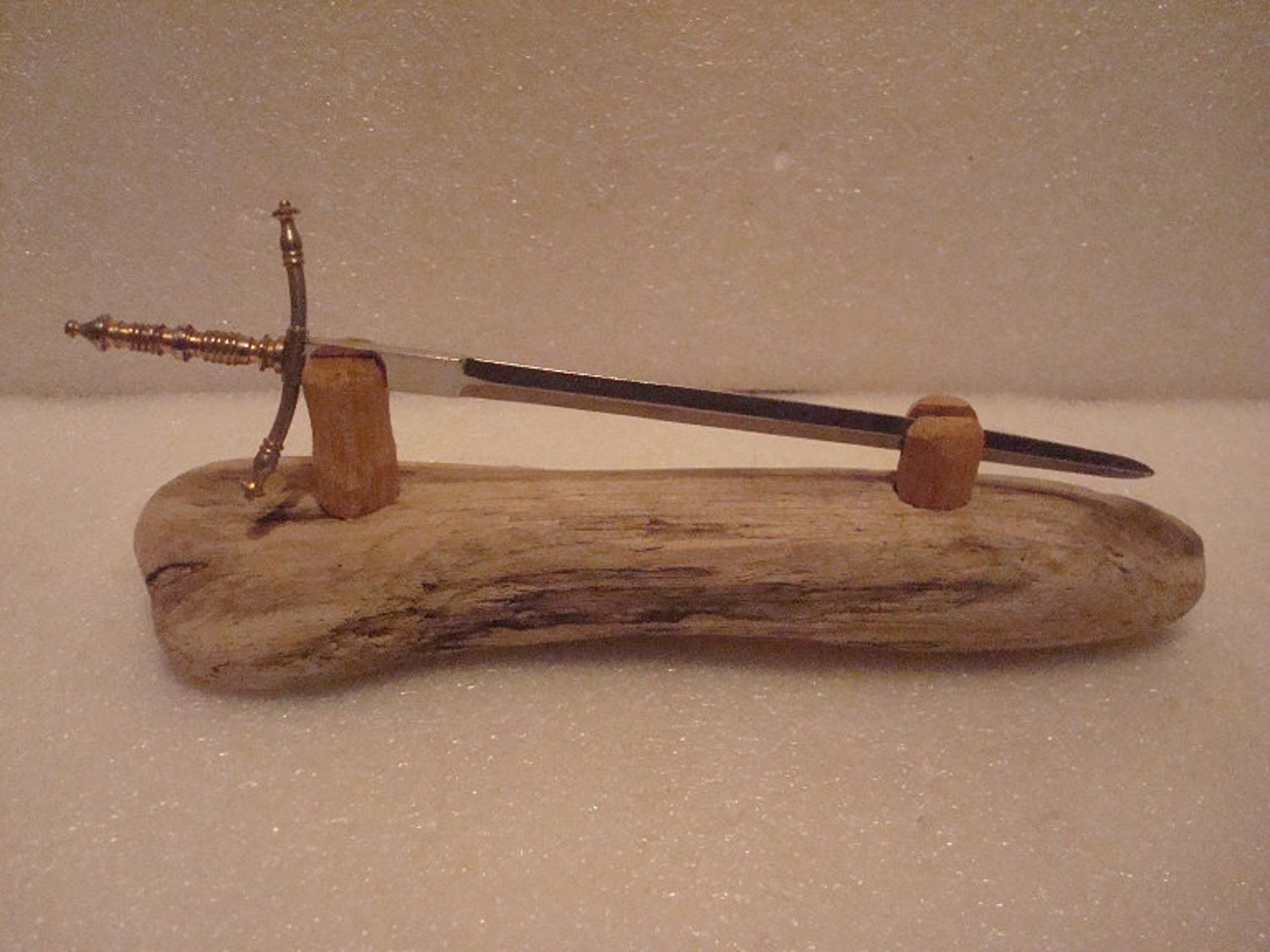 Very Unique Style Sword Letter Opener With Natural Driftwood - Etsy