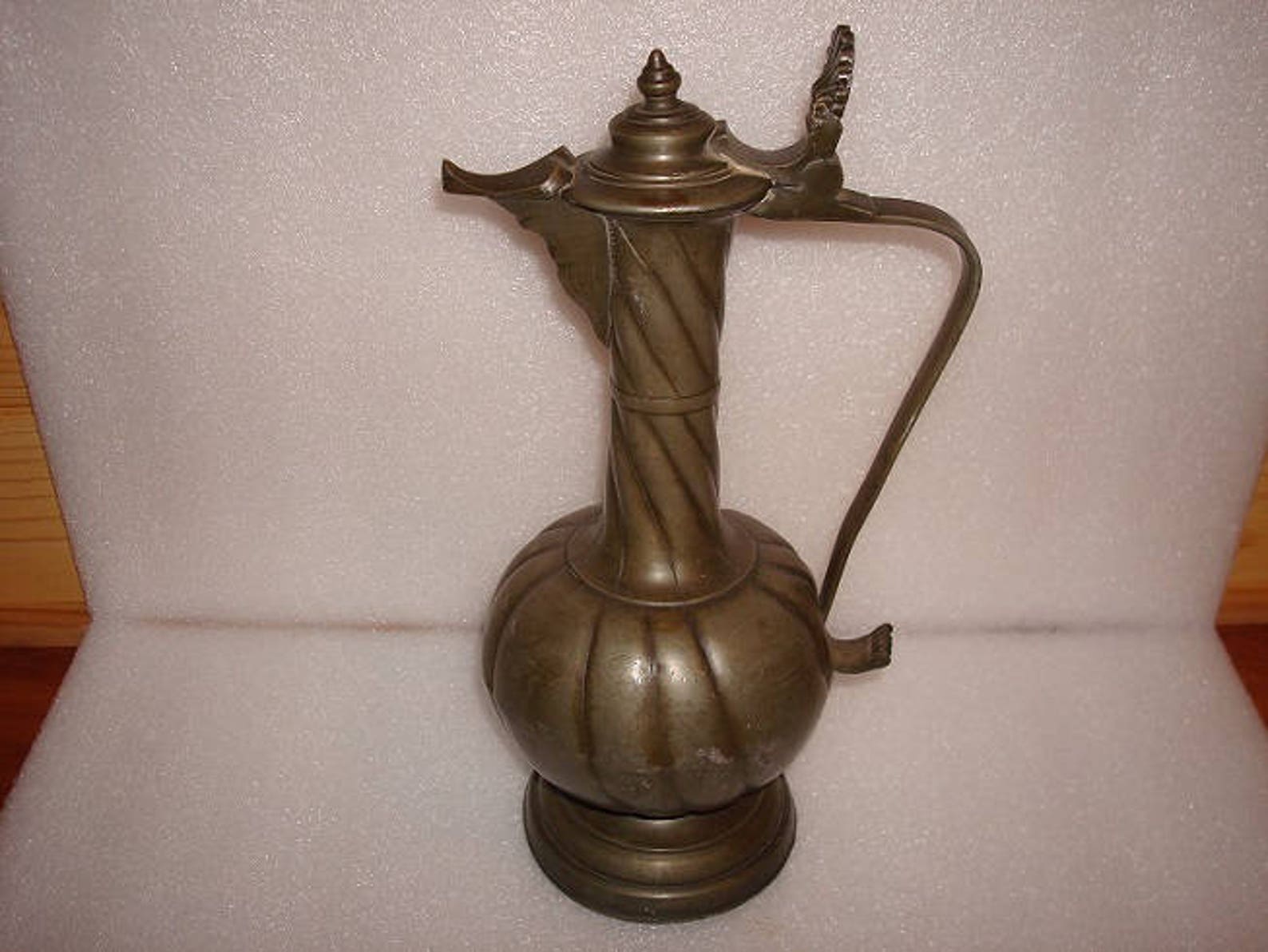 Large Vintage Ewer Pewter Coffee Pot / Teapot/ Water Pitcher | Etsy