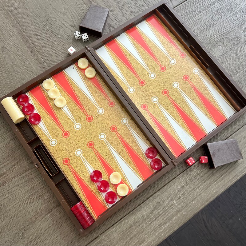 Vintage Backgammon - Etsy