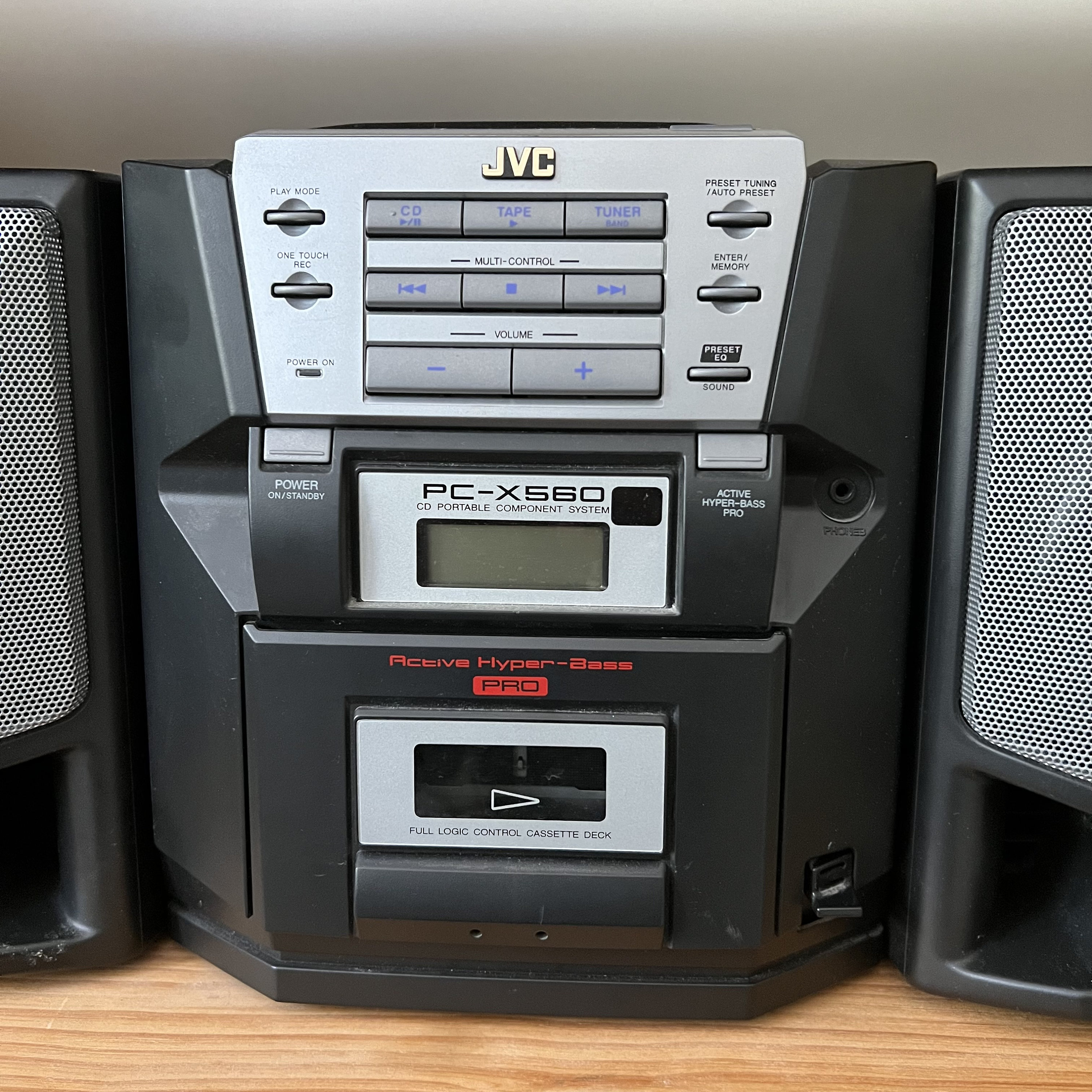 Vintage JVC Cd Cassette Radio Music Deck Model PC-X560 - Etsy UK