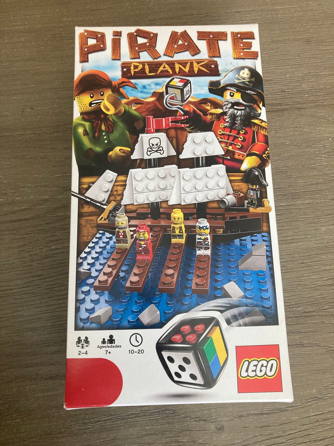 Lego 3848 Pirate Plank Game Complete Set 116 Pieces Large Lego Set Game ...