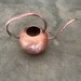 Antique Watering Can / Squat Tea Kettle Long Slim Curved Spout & Handle ...