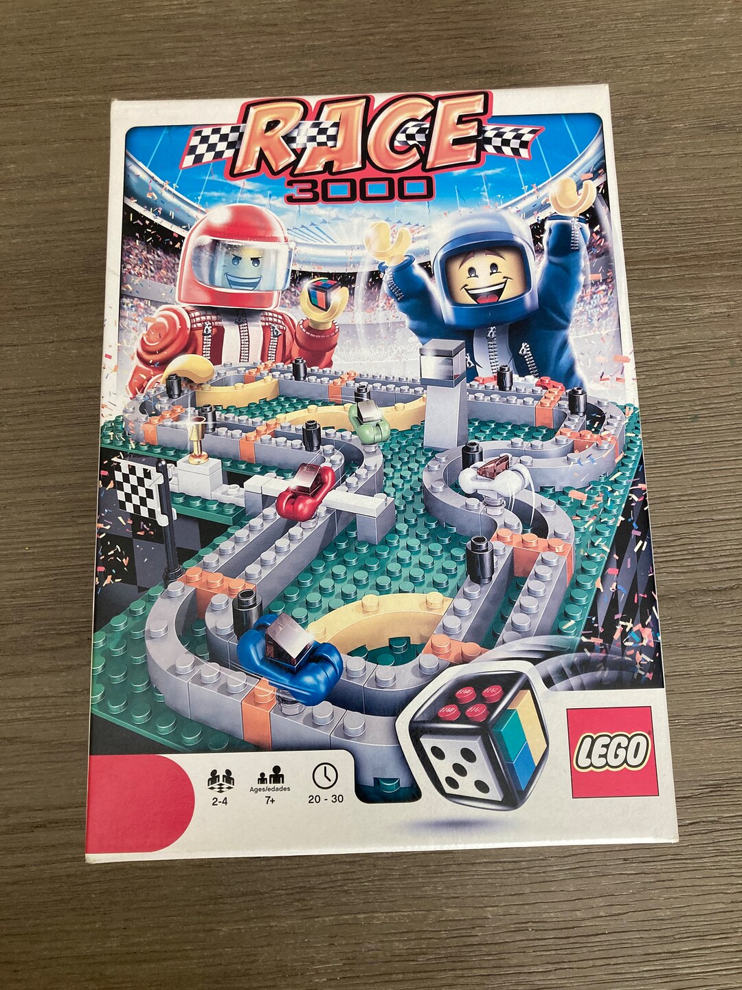 Lego 3839 Race 3000 Game Complete Set 166 Pieces Lego Set Game Family ...