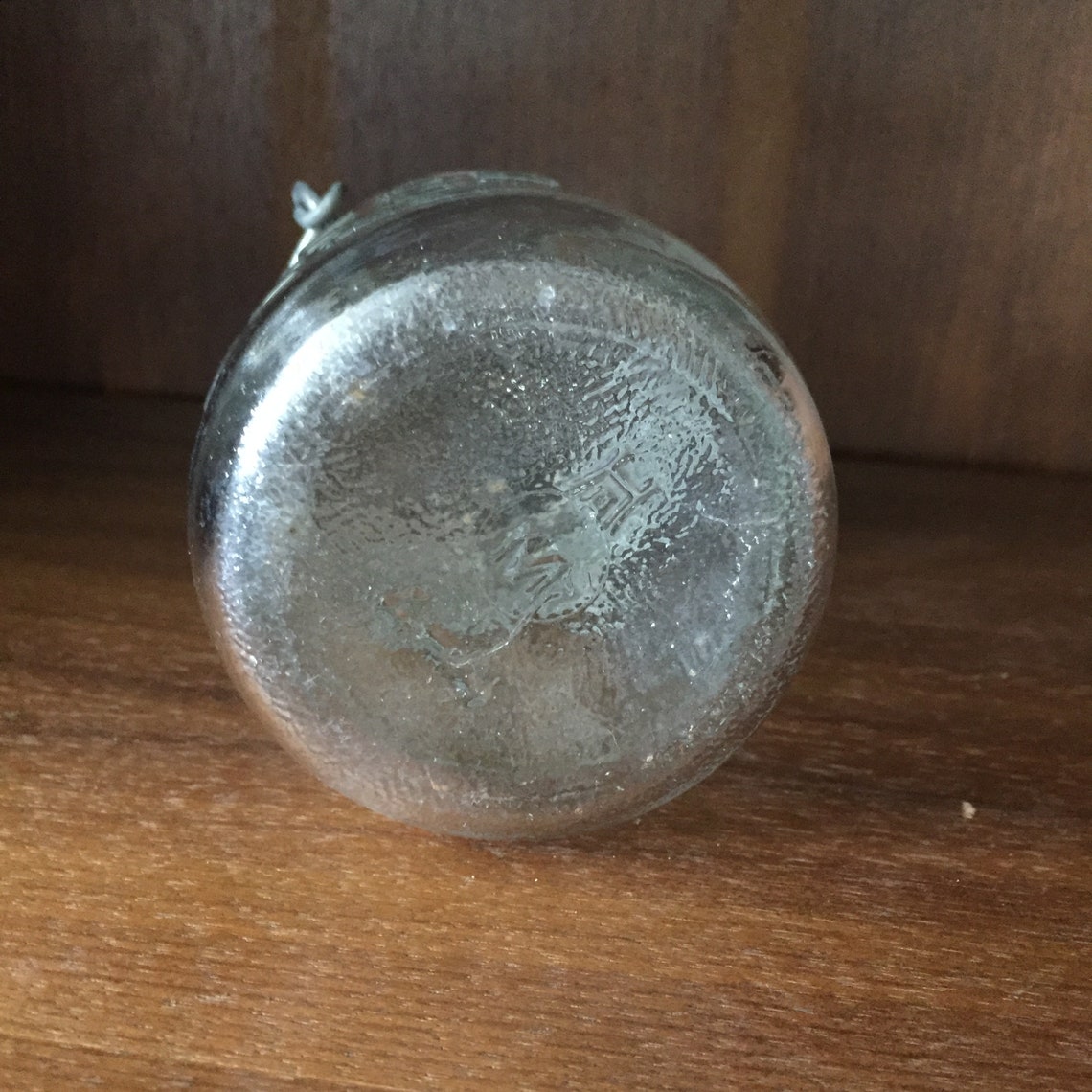 Vintage Ball Atlas Pint Jar: Clear Glass Canning Jar With Wire Bail - Etsy