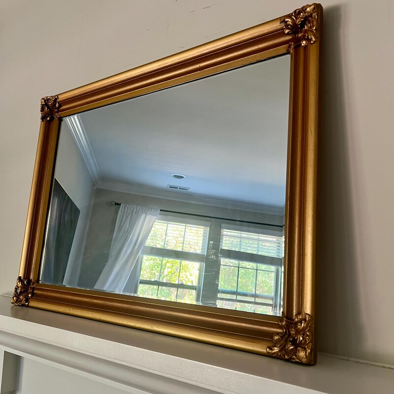 Antique Gold Mirrors - Etsy