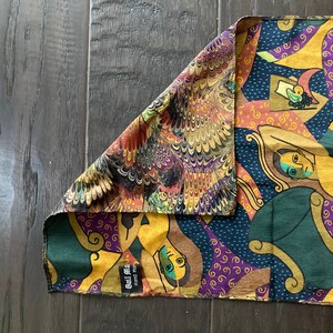 Unique 100% Silk Scarf Artist Gail Mackenzie 55 Artsy - Etsy