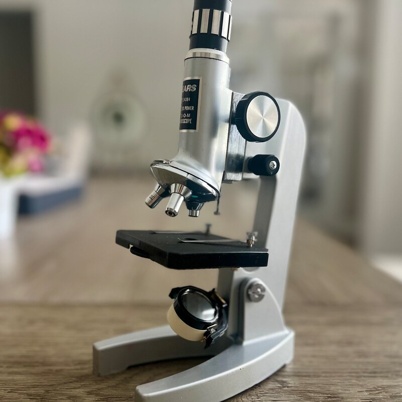 Vintage Microscope - Etsy