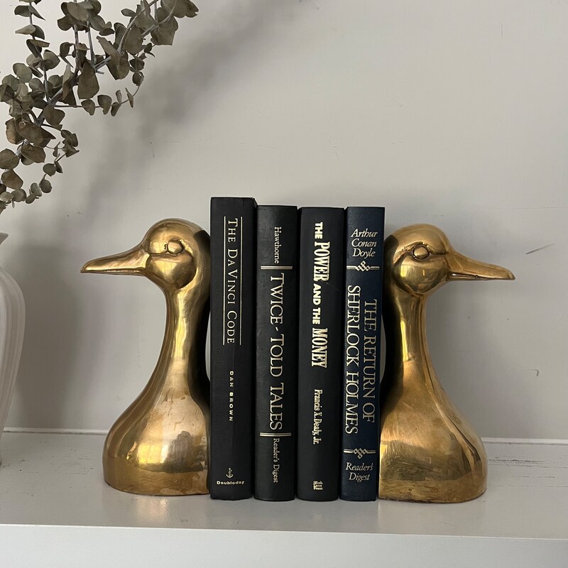 Brass Bookends - Etsy