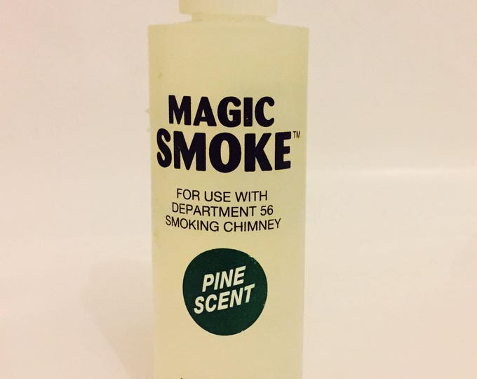 Department 56 Magic Smoke Pine Scent Christmas Village Display Fairy ...