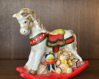 Rocking Horse Bank - Etsy