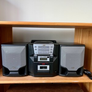 Vintage JVC Cd Cassette Radio Music Deck Model PC-X560 Component System ...
