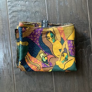 Unique 100% Silk Scarf Artist Gail Mackenzie 55 Artsy - Etsy