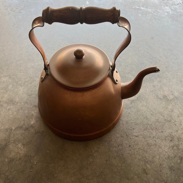 Copper Tea Pot - Etsy