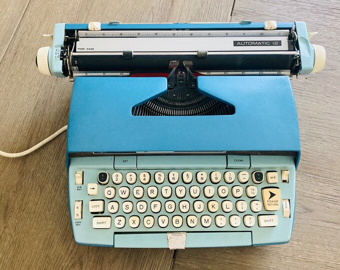 Vintage Typewriter Smith Corona Coronet Automatic 12 SCM Electric ...