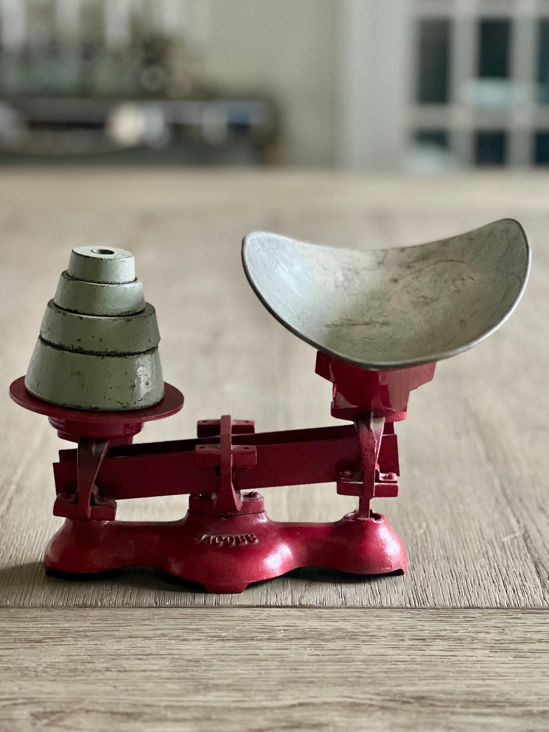 Vintage Jacobs Scale With Weights and Tray Detecto Scales Inc New York ...