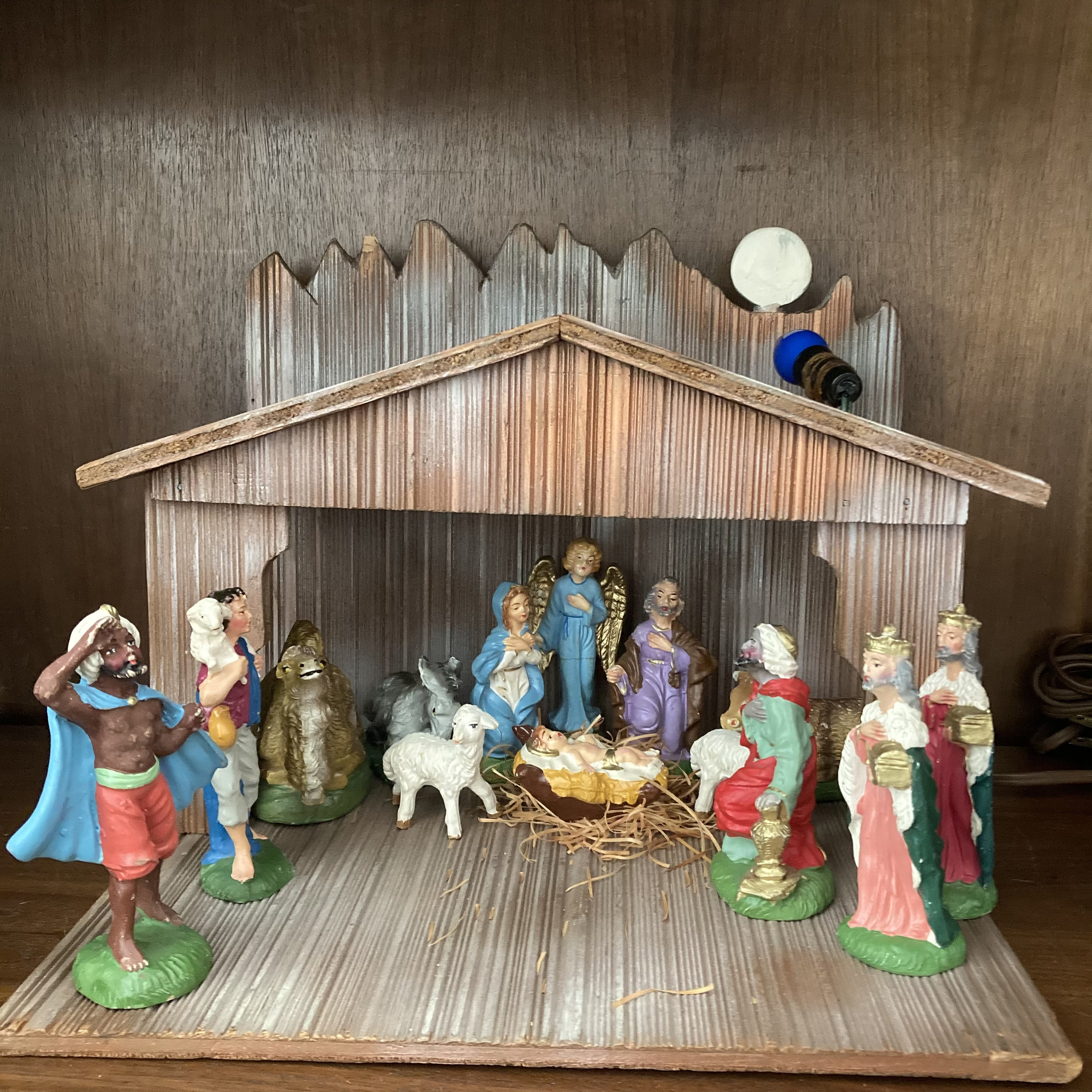 Vintage Nativity Sets
