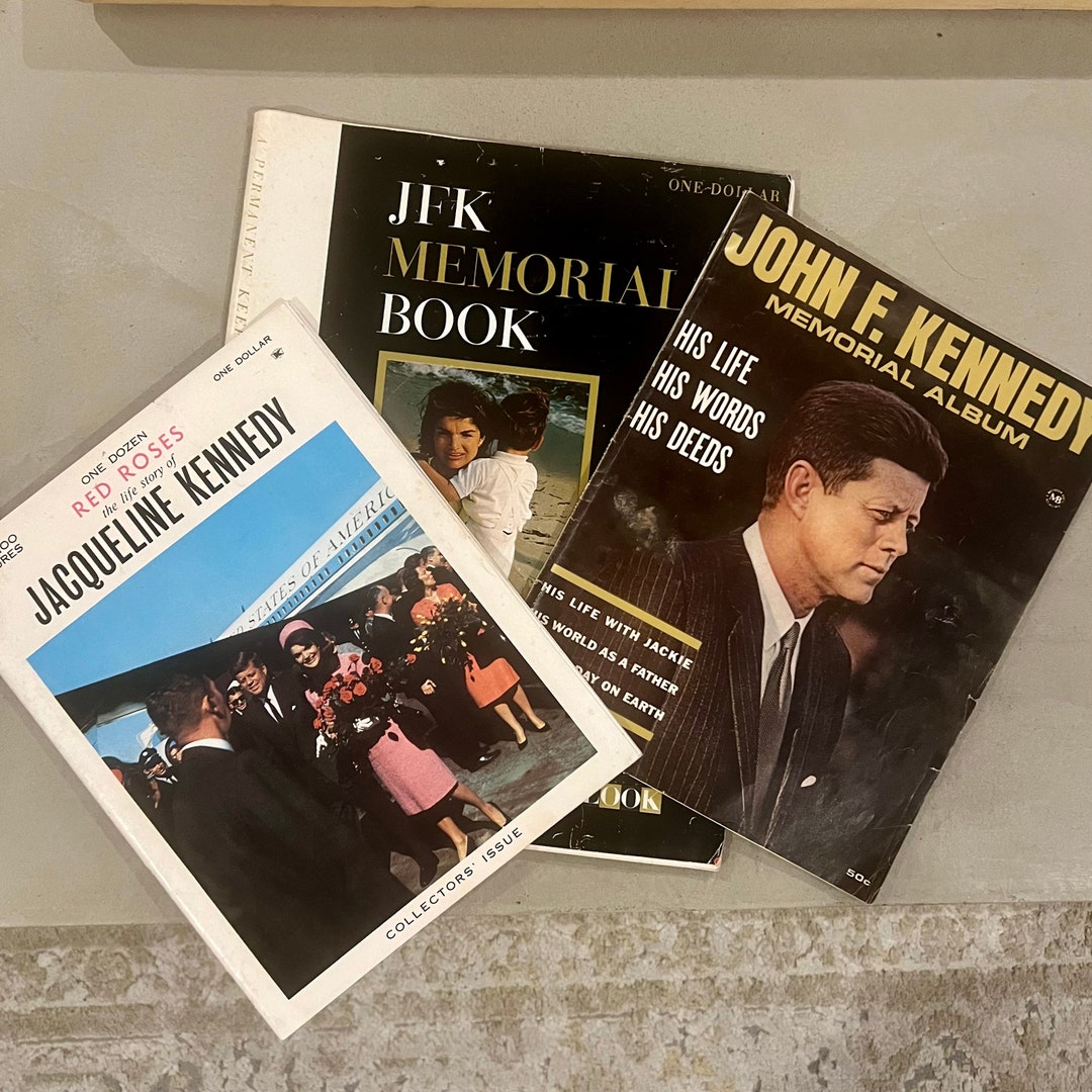 JFK & Jackie Kennedy Lot of 3 Magazines JFK Memorial Album by Al ...