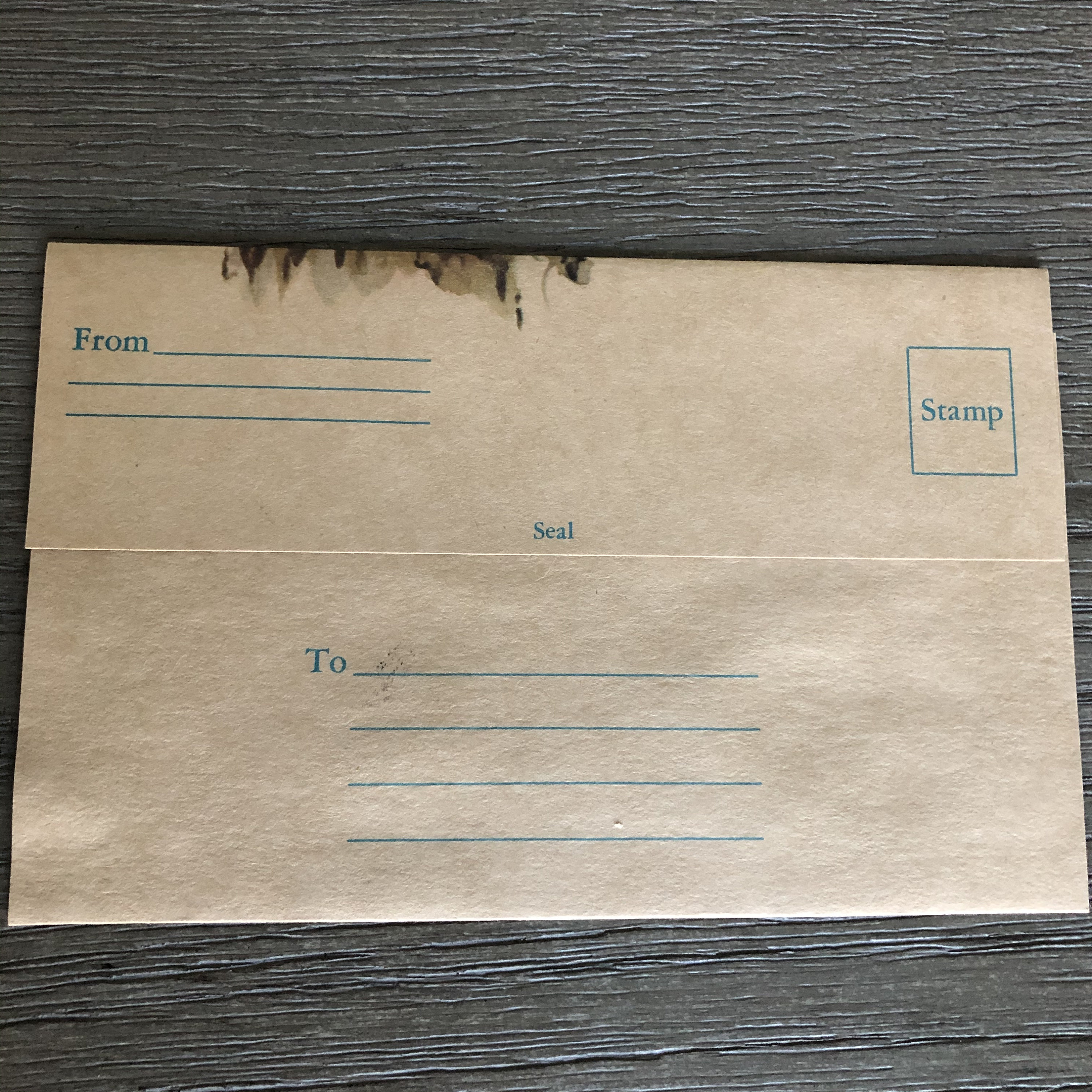 Vintage Stationary Mail Folders Bunny Rabbit Squirrel Country Cousins ...