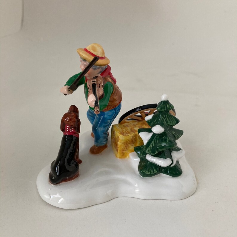 Dept 56 Snow Village at the Barn Dance Its Allemande Left Set | Etsy