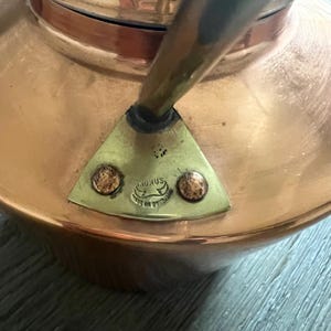 Vintage TAGUS Portugal Copper Tea Kettle Swan Spout Copperteapot Coffee ...