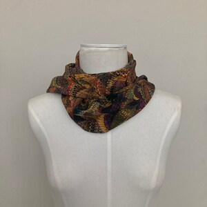 Unique 100% Silk Scarf Artist Gail Mackenzie 55 Artsy - Etsy