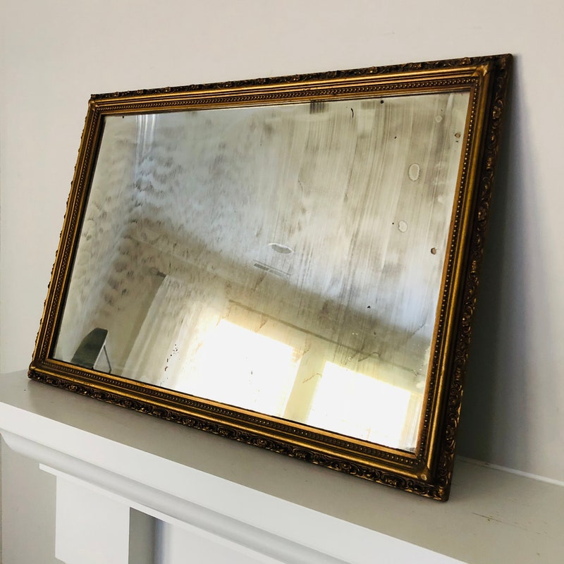 Antique Gold Mirrors - Etsy