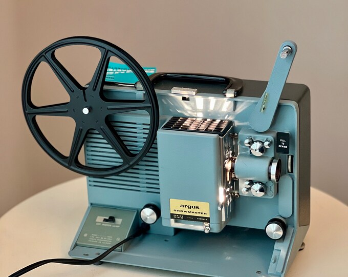 Movie Projector Vintage Argus Showmaster S 500 Movie Projector Vintage ...