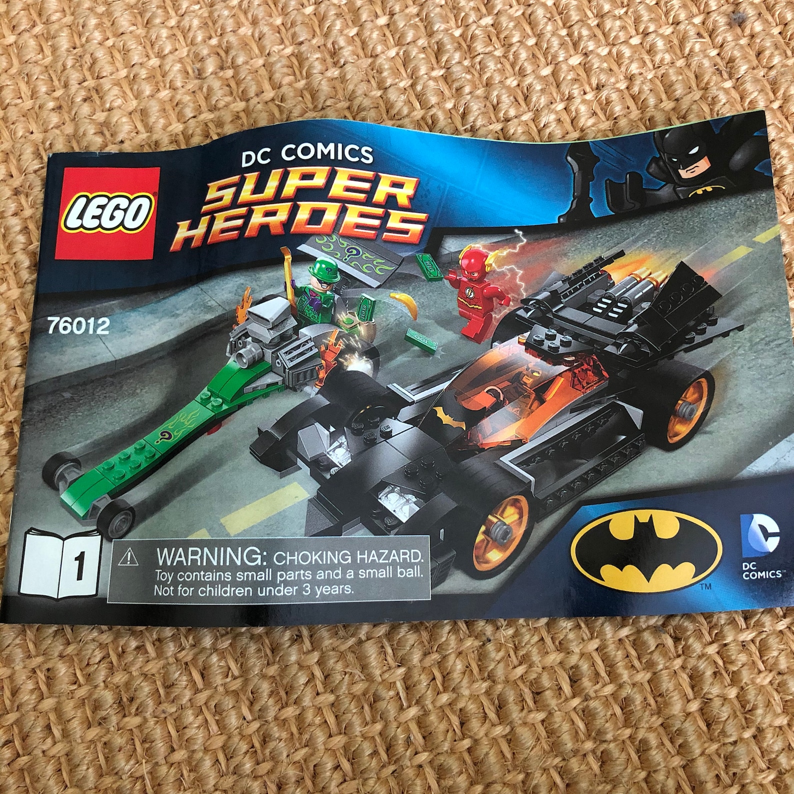 LEGO Superheroes 76012 Batman The Riddler Chase Complete set | Etsy