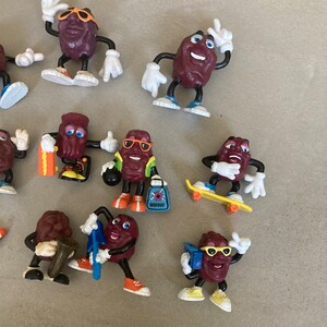 Vintage California 1980s Raisin Figurines Lot of 18 Collectible ...