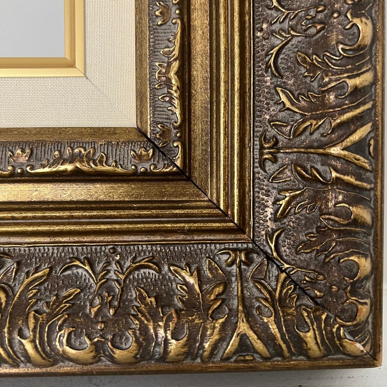 Vintage Gold Gilt Frame Victorian Art Carved Gold Gilt - Etsy