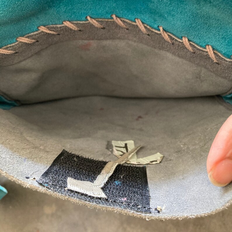 Vintage Ecuador Leather Bag Tribu Bien Hencho En Ecuador - Etsy