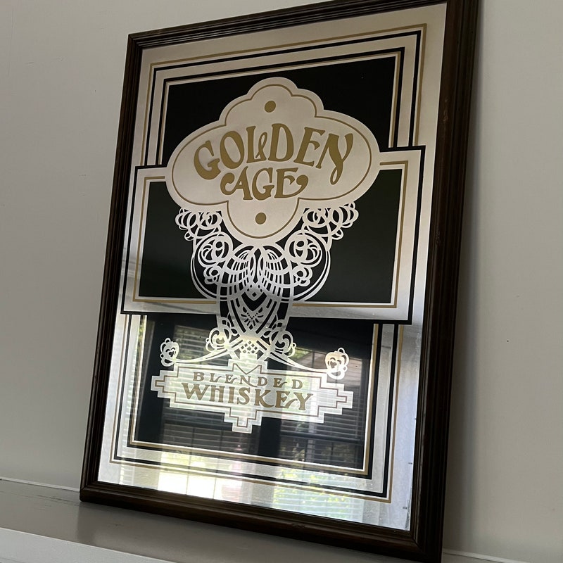 Antique Advertising Mirror - Etsy