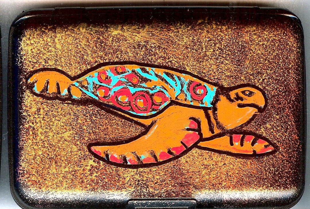 Tortoise Wallet, Turtle Wallet, Loggerhead Wallet - Etsy