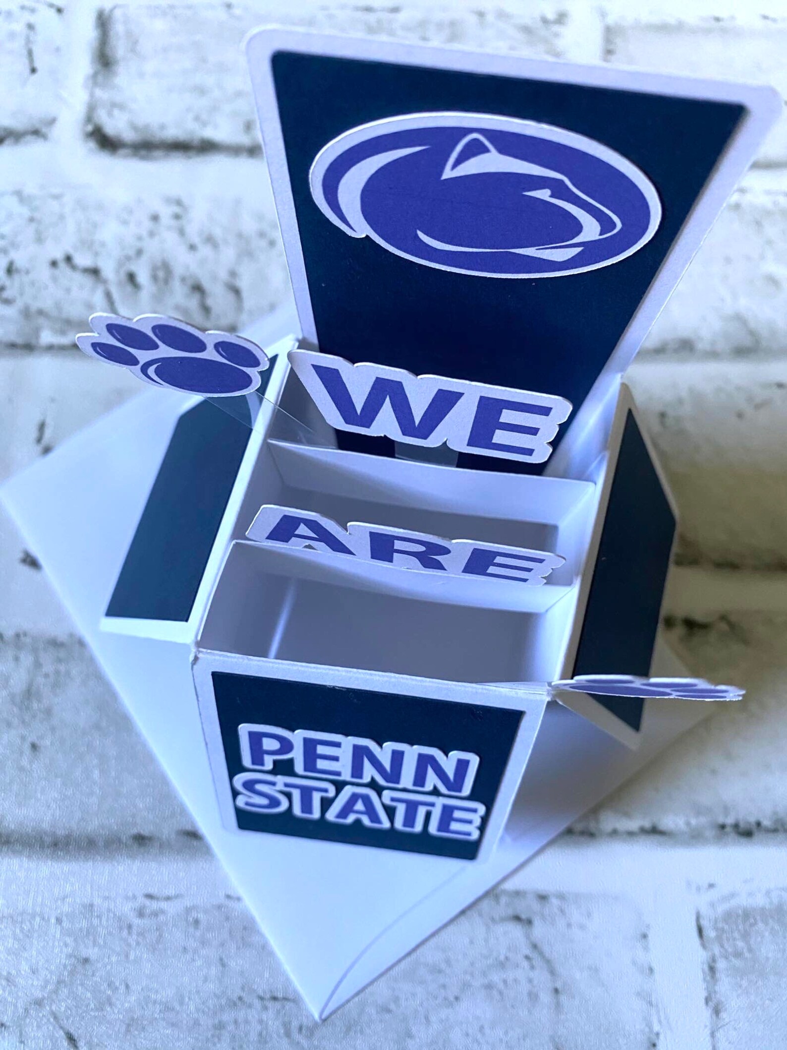 We Are Penn State Pop up Card. Officially Licensed - Etsy