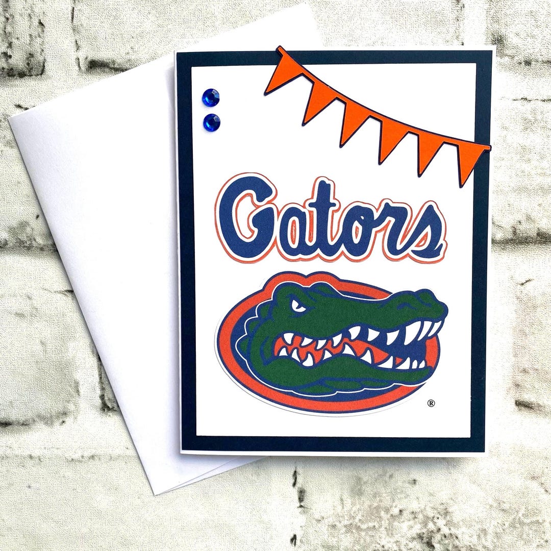 University of Florida Gators Blank Card. Graduation, Parties, Birthdays ...