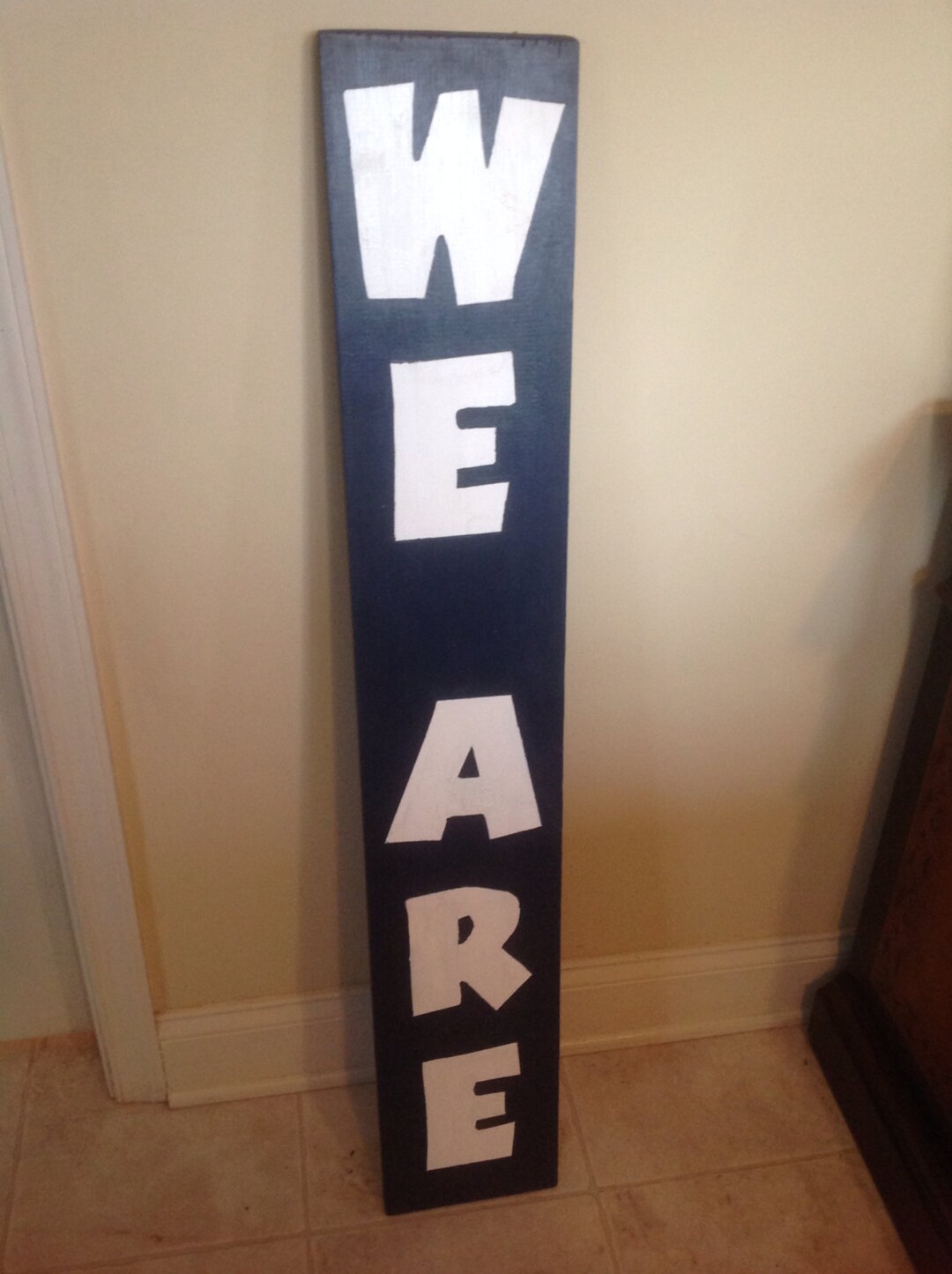 Penn State We Are Hand Painted Sign. Officially Licensed - Etsy