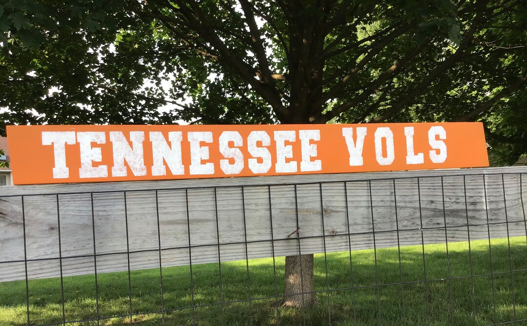 Tennessee Vols Hand Painted Sign. Officially Licensed - Etsy