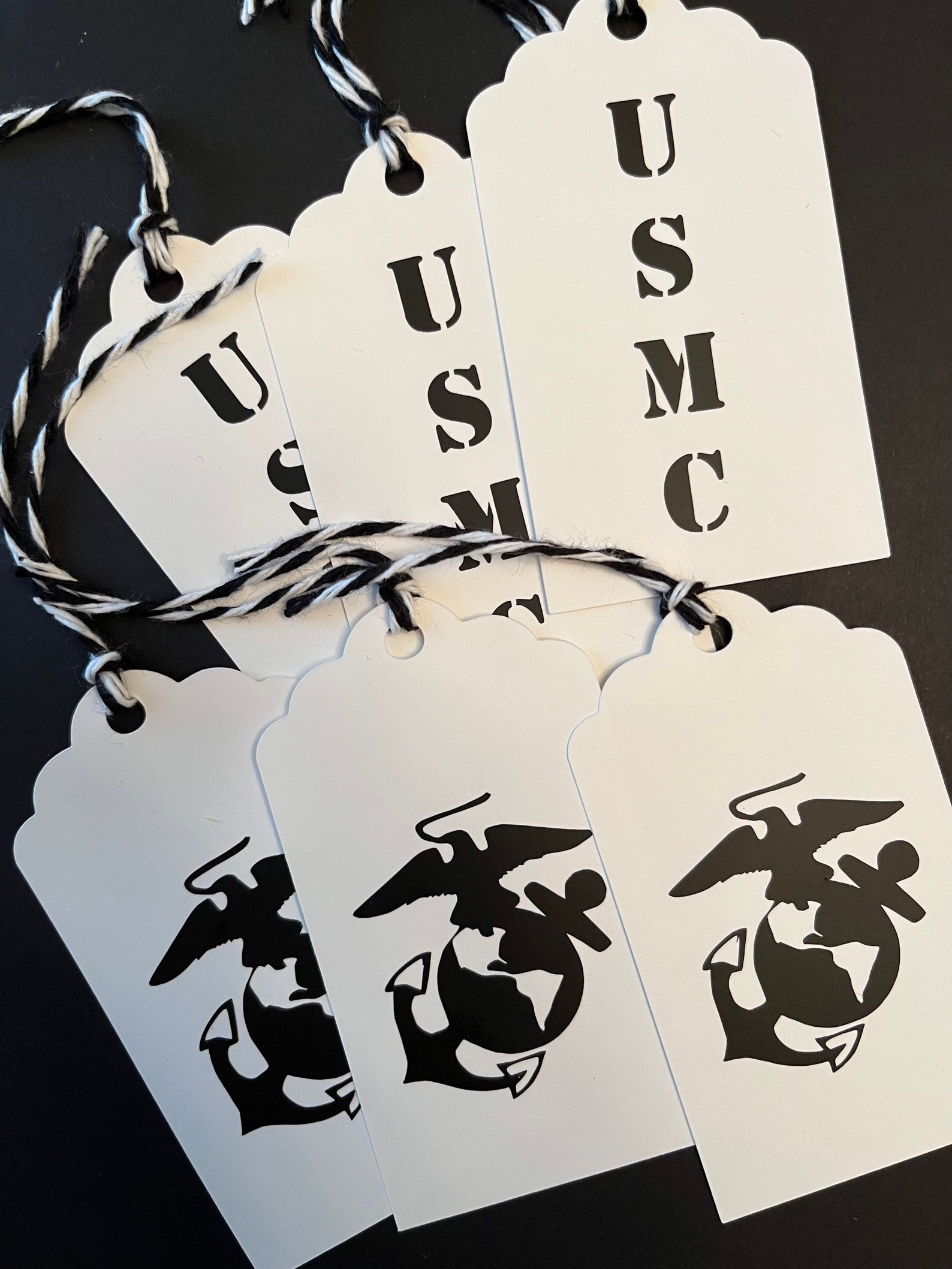 USMC EGA Emblem Gift Tags - Etsy