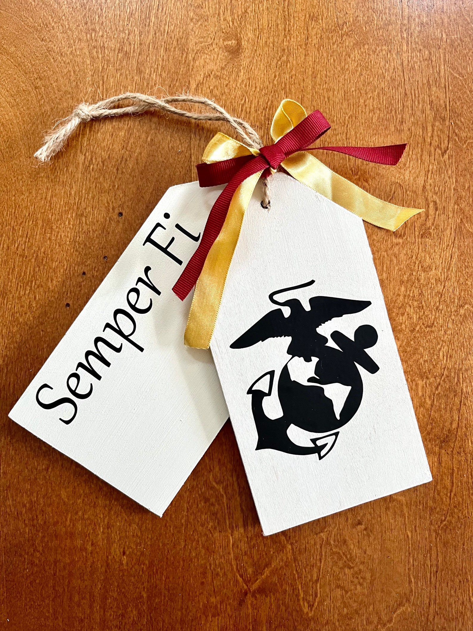 Semper Fi USMC Marines Door Tags Decor License #576-24 - Etsy