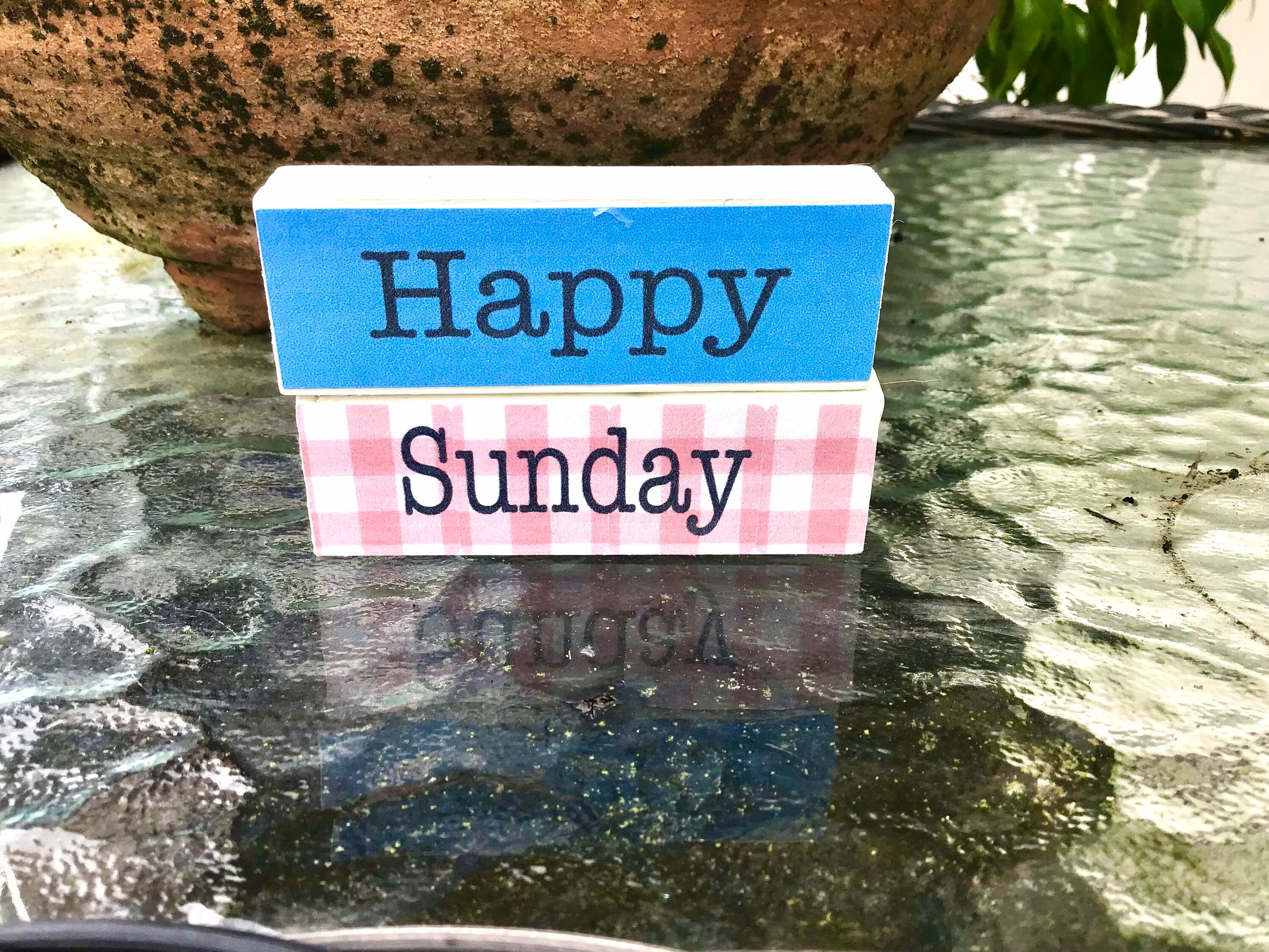Days of the Week Tier Tray Blocks - Etsy