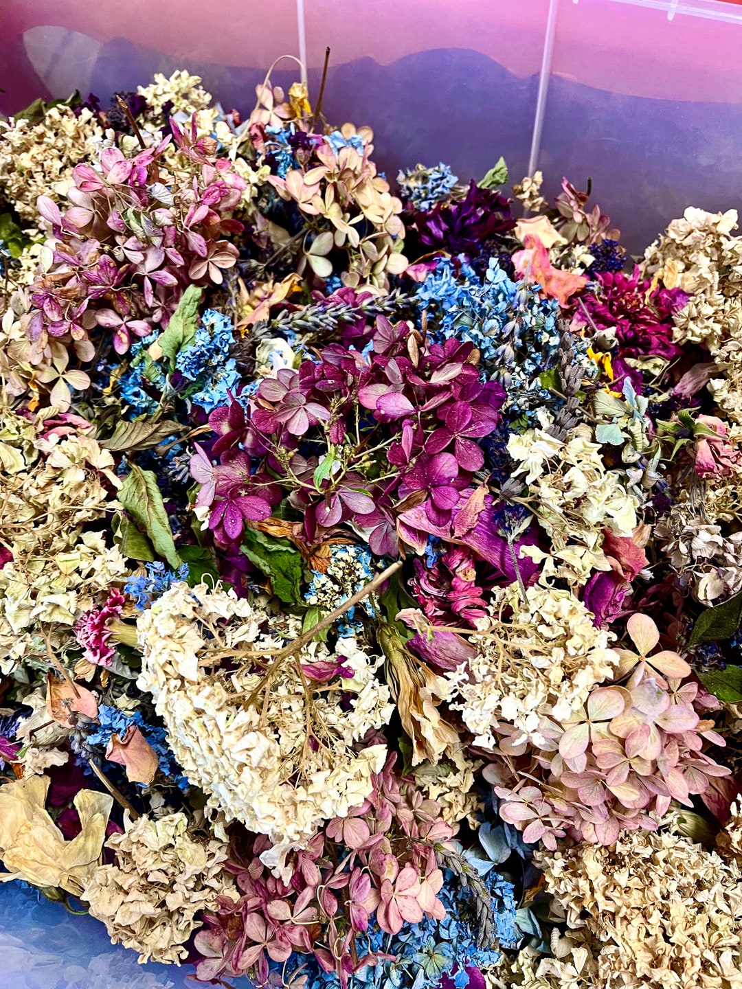 Flower Shower Dried Wildflower Confetti Wedding Toss Me Bags Pot Pourri ...
