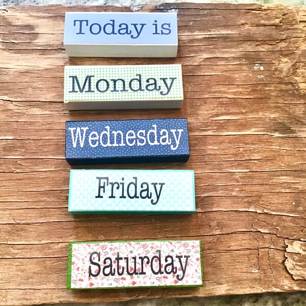 Days of the Week - Etsy