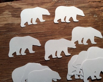 Polar Bear Cut Outs - Etsy