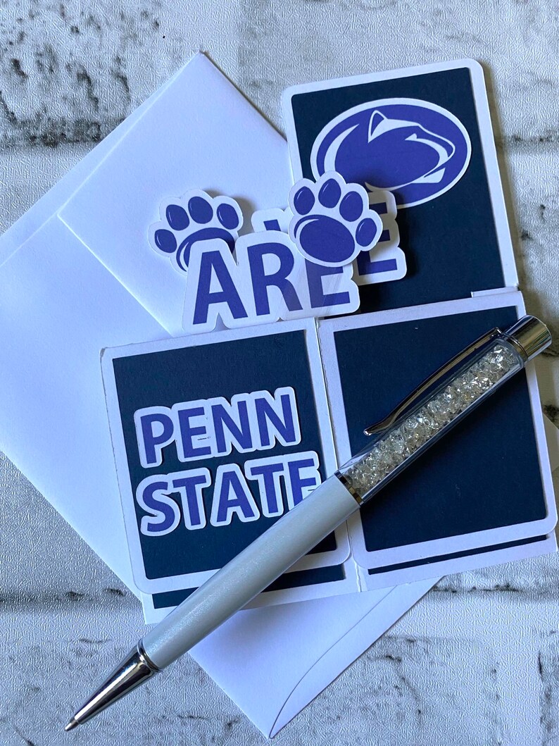 We Are Penn State Pop up Card. Officially Licensed - Etsy
