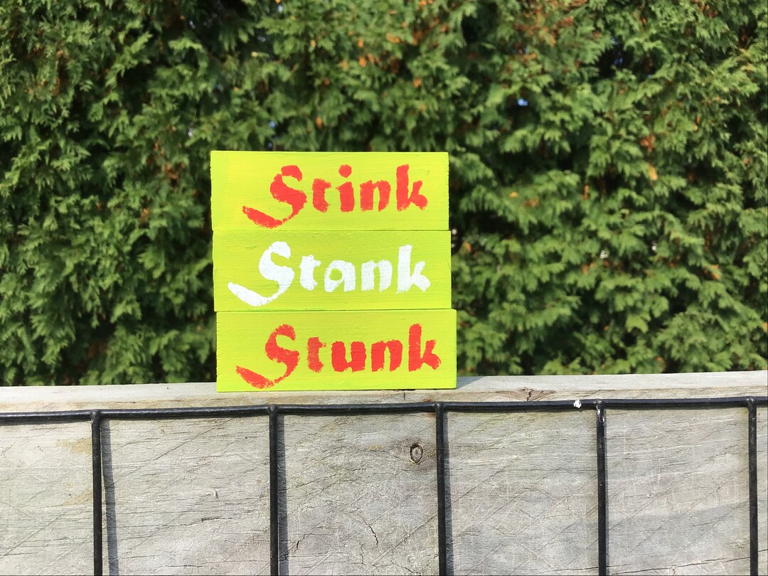 Stink Stank Stunk Tier Tray Blocks - Etsy