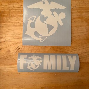 Marines Assorted Vinyl Decals - Etsy